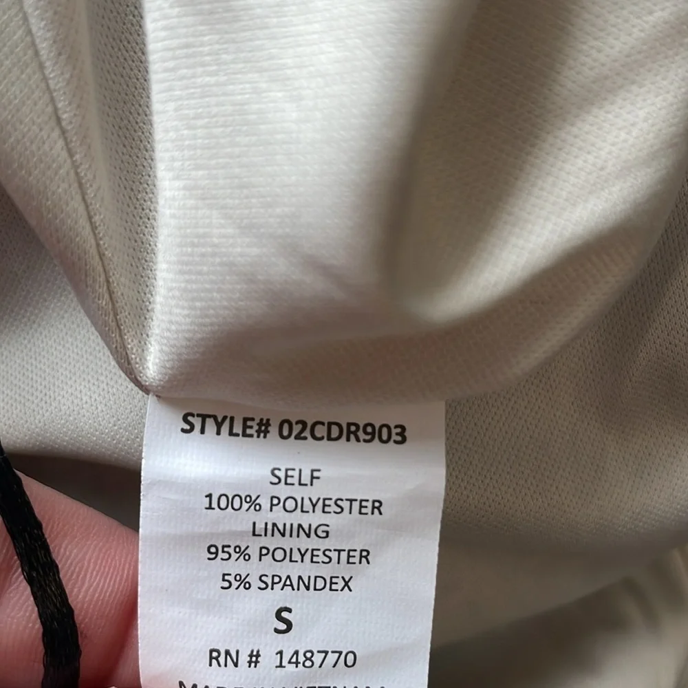 Sienna Sky | Dresses | Nwt Midi Dress Sienna Sky Spotted Small Ivory ...